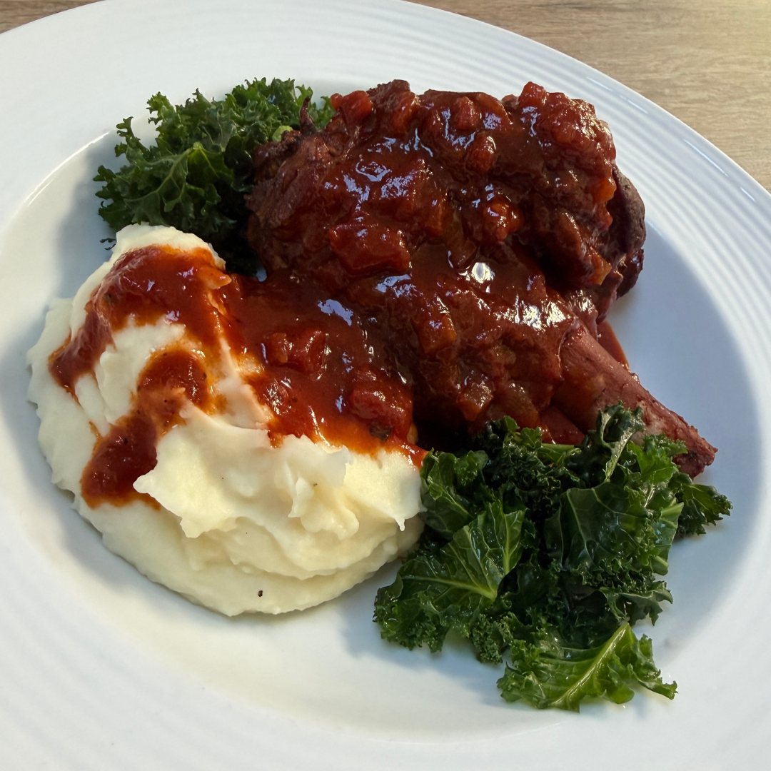 Steph’s Slow Cooked Lamb Shanks in Red Wine Gravy – Eat Great Meat